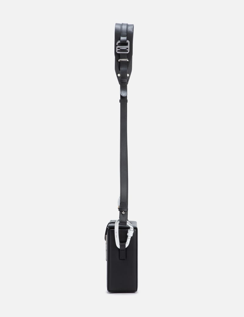 Heliot Emil - LEATHER CARABINER BOX BAG | HBX - Globally Heliot Emil - LEATHER CARABINER BOX BAG | HBX - Globally