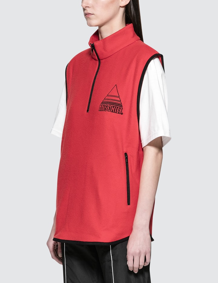MSCHF - Fleece Half Zip Vest | HBX - Globally Curated Fashion and ...
