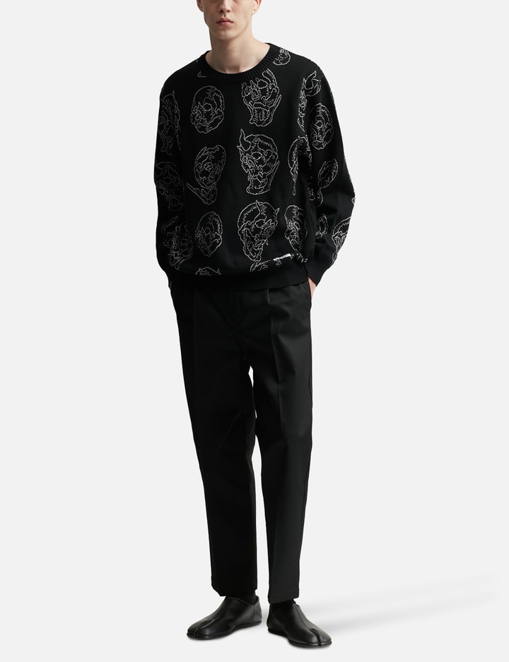 Wacko Maria - Wacko Maria x 56 Tattoo Studio Jacquard Sweater | HBX