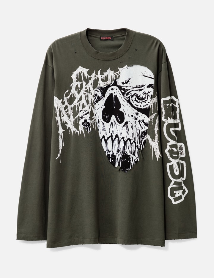LUU DAN - Torn Fear Long Sleeve T-Shirt | HBX
