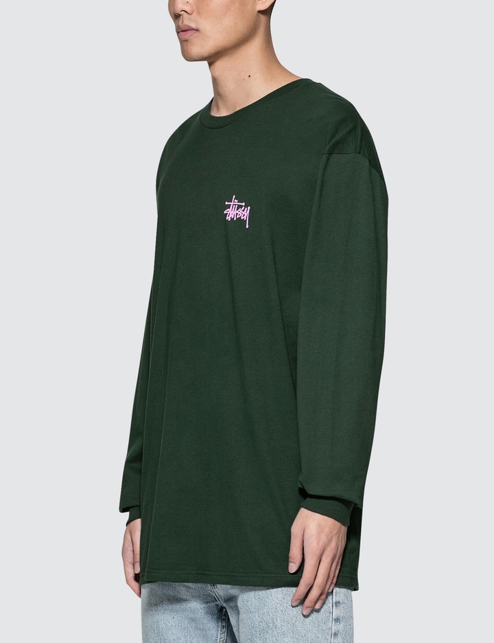 Stüssy - Basic Stussy L/S T-Shirt | HBX - Globally Curated Fashion and Lifestyle by Hypebeast