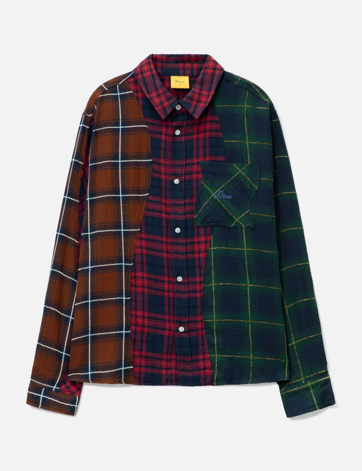Dime - Triple Plaid Shirt | HBX - Globally Curated Fashion and ...