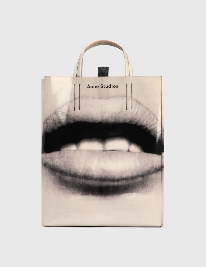 Acne Studios - Acne Studios Baker Lips Print Tote Bag | HBX