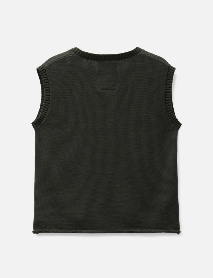 Basketcase - Raw College Knit Vest | HBX - Globally Curated Fashion and ...