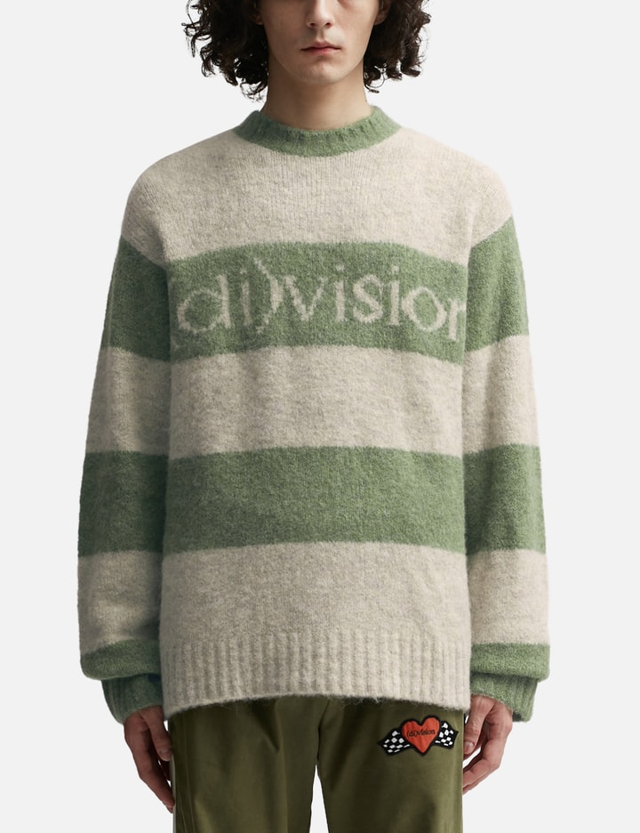 (di)vision - Striped Logo Knit Sweater | HBX - HYPEBEAST 為您搜羅全球潮流時尚品牌