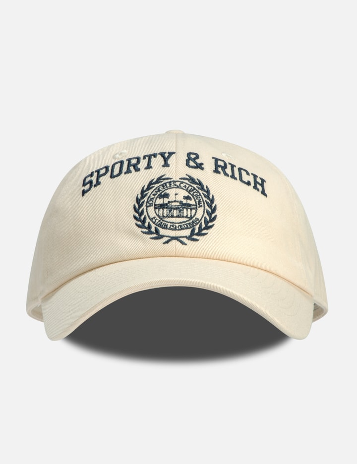 Sporty & Rich - Varsity Crest Embroidered Cap | HBX