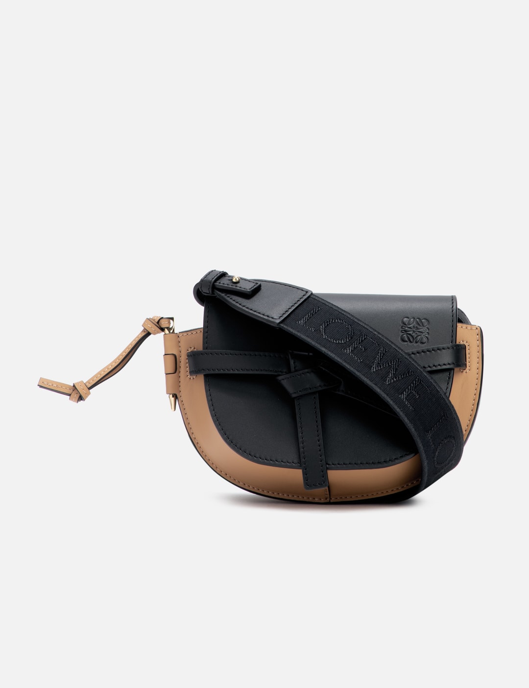 Loewe - Mini Gate Dual Bag In Bicolor | HBX - Globally Curated Fashion ...