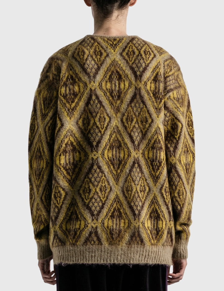 Needles - Geometric Diamond Mohair Cardigan | HBX - Globally Curated ...
