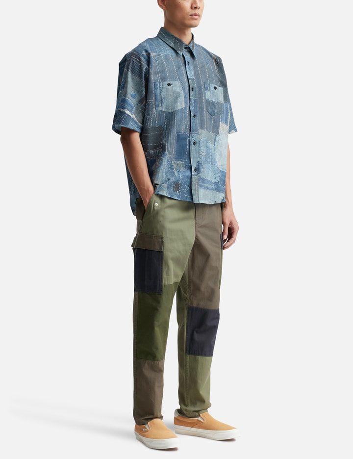 FDMTL - Printed Patchwork Short Sleeve Shirt | HBX