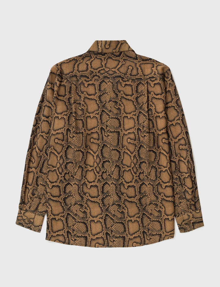 Wacko Maria - Python Open Collar Shirt | HBX - Globally Curated Fashion ...