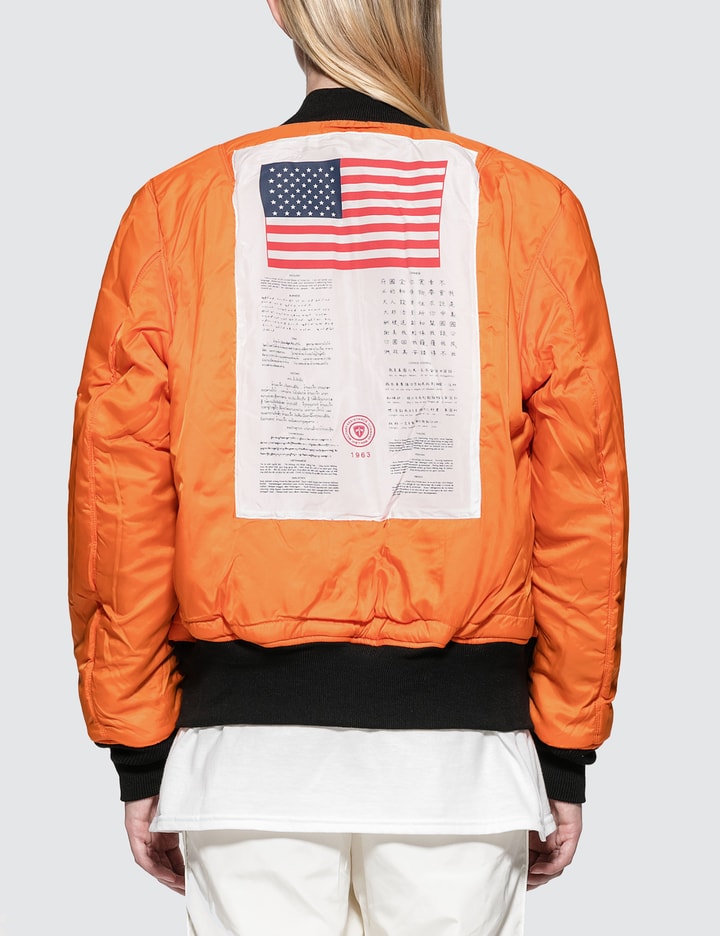 Alpha Industries - MA-1 Blood Chit Flight Jacket | HBX - HYPEBEAST 為您搜羅 ...