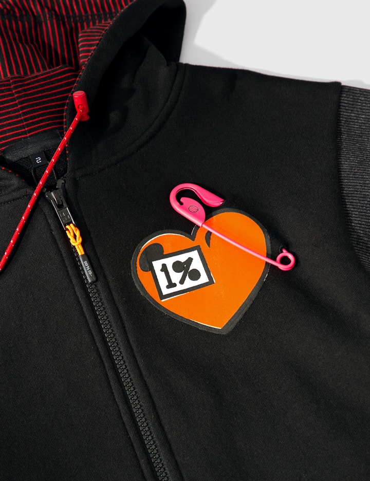 99 Is 1 Ove Mohican Hoodie Hbx Globally Curated Fashion And