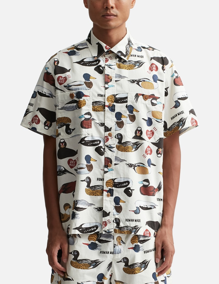 Human Made - Duck Short Sleeve Shirt | HBX - Globally Curated Fashion ...