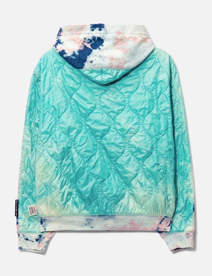 Kapital - KAPITIAL TIE-DYED JACKET WITH REAR NYLON PANEL | HBX