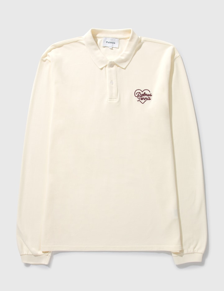 Palmes - Heart Long Sleeve Polo | HBX