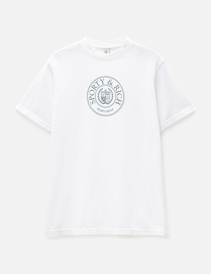 Sporty & Rich - Connecticut Crest T-Shirt | HBX