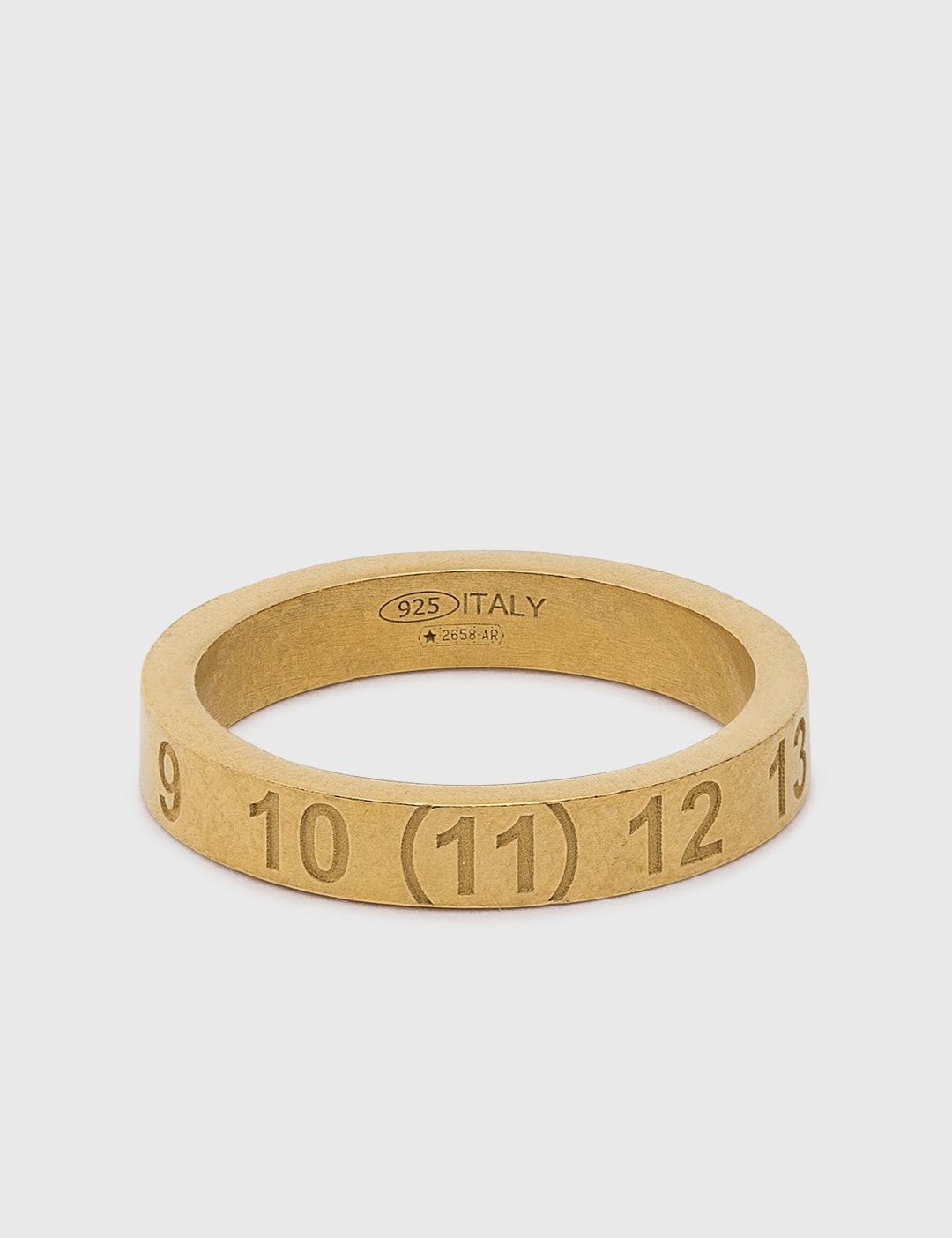 Maison Margiela - Numbering Logo Ring | HBX - Globally Curated Fashion ...