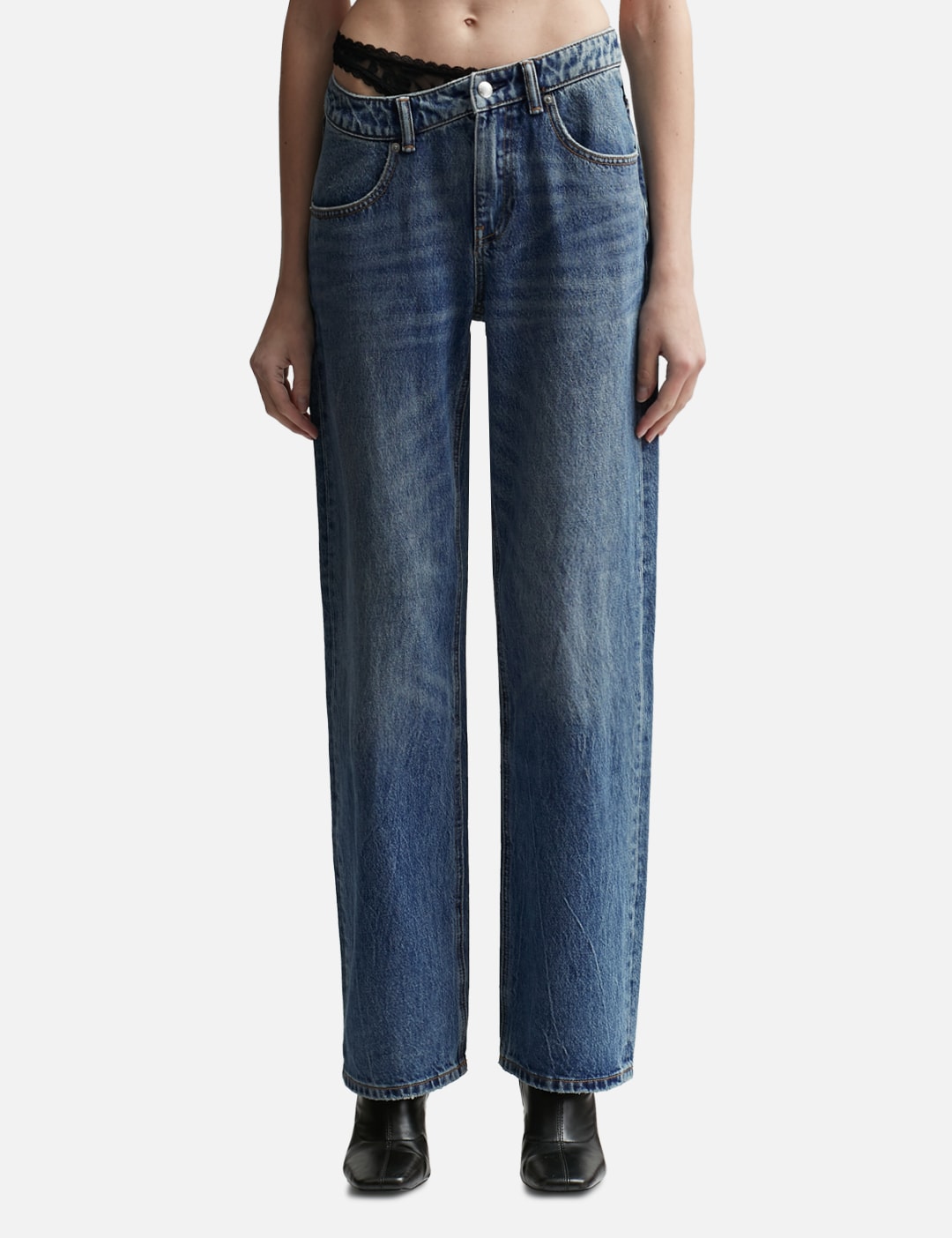 T By Alexander Wang - Pre-Styled Denim Jeans | HBX