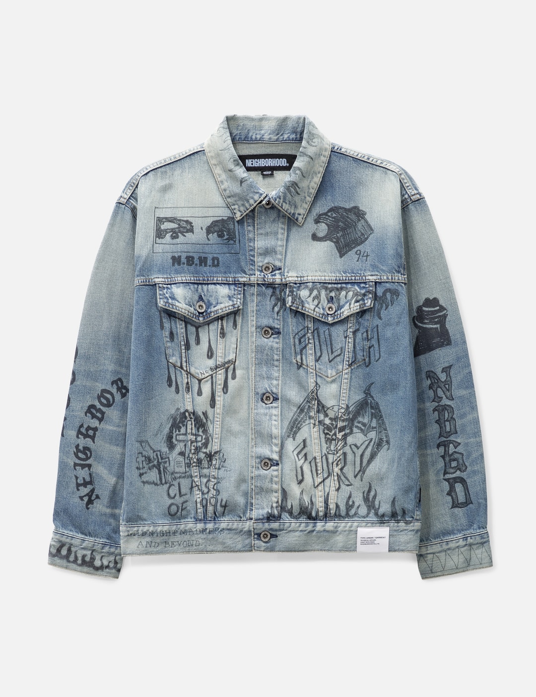 NEIGHBORHOOD - Fade Denim Type-3 Jacket | HBX