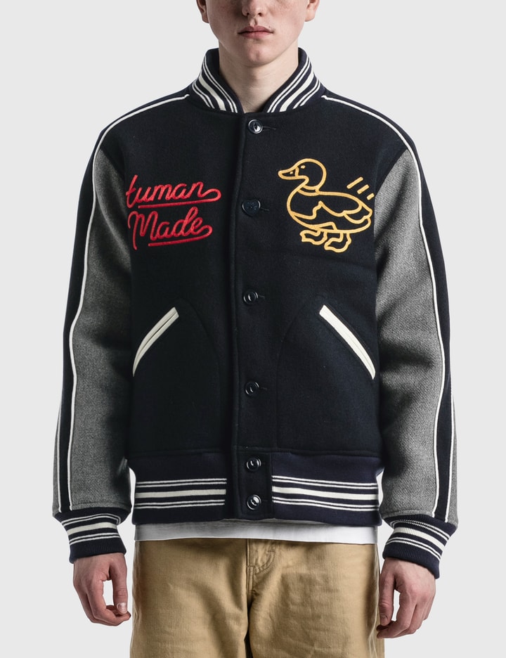 Human Made - Varsity Jacket | HBX - Globally Curated Fashion and ...