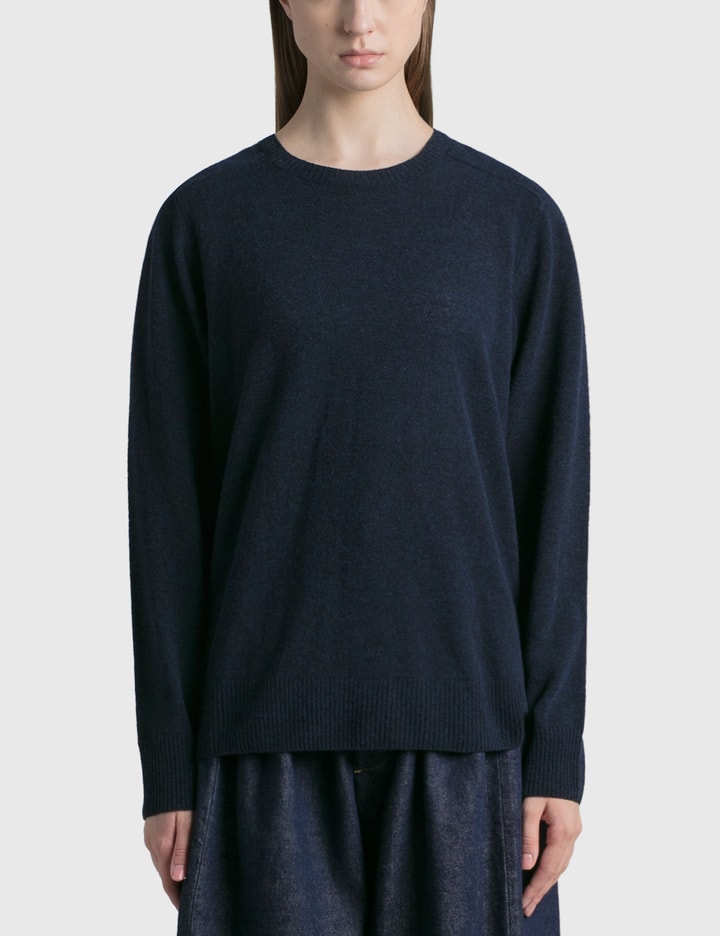 Maison Margiela - Wool Blend Crewneck Sweater | HBX