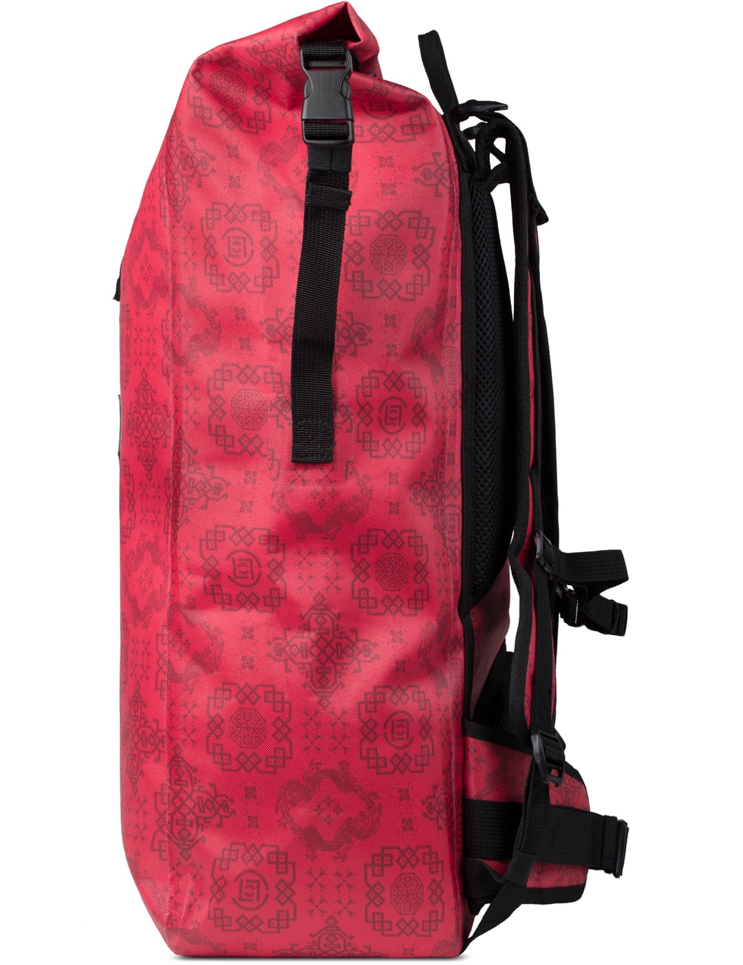 Clot - Red Roll Top Backpack | HBX - Globally Curated Fashion and ...