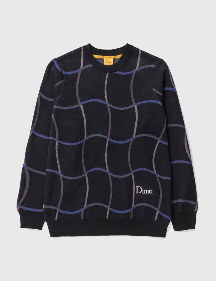 Dime - Wave Knit Sweater | HBX - Globally Curated Fashion and Lifestyle ...