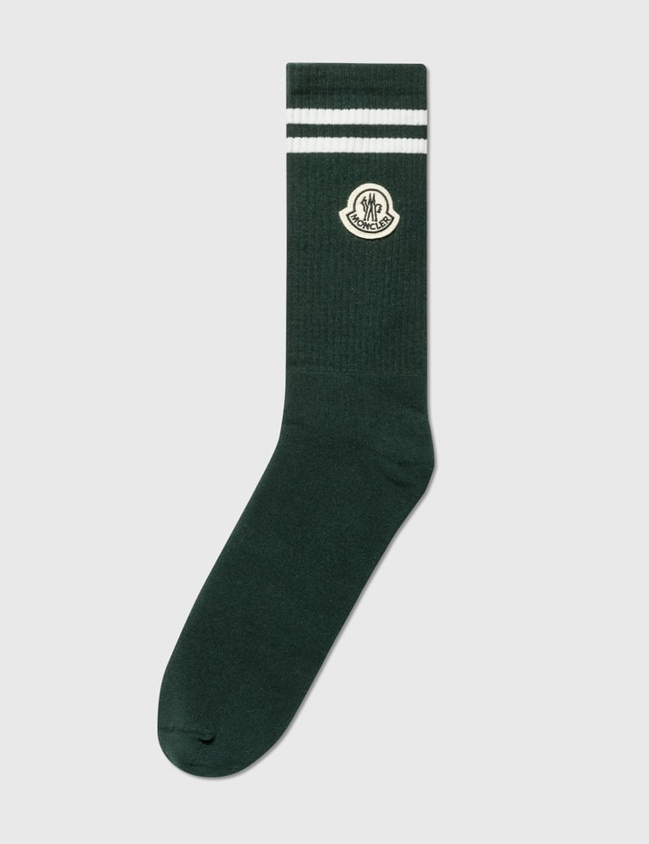 Moncler Genius - 7 Moncler FRGMT Hiroshi Fujiwara Ribbed Socks | HBX