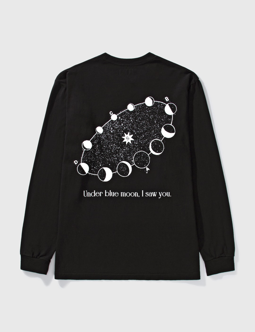 Afield Out - Blue Moon Long Sleeve T-shirt | HBX - Globally Curated ...