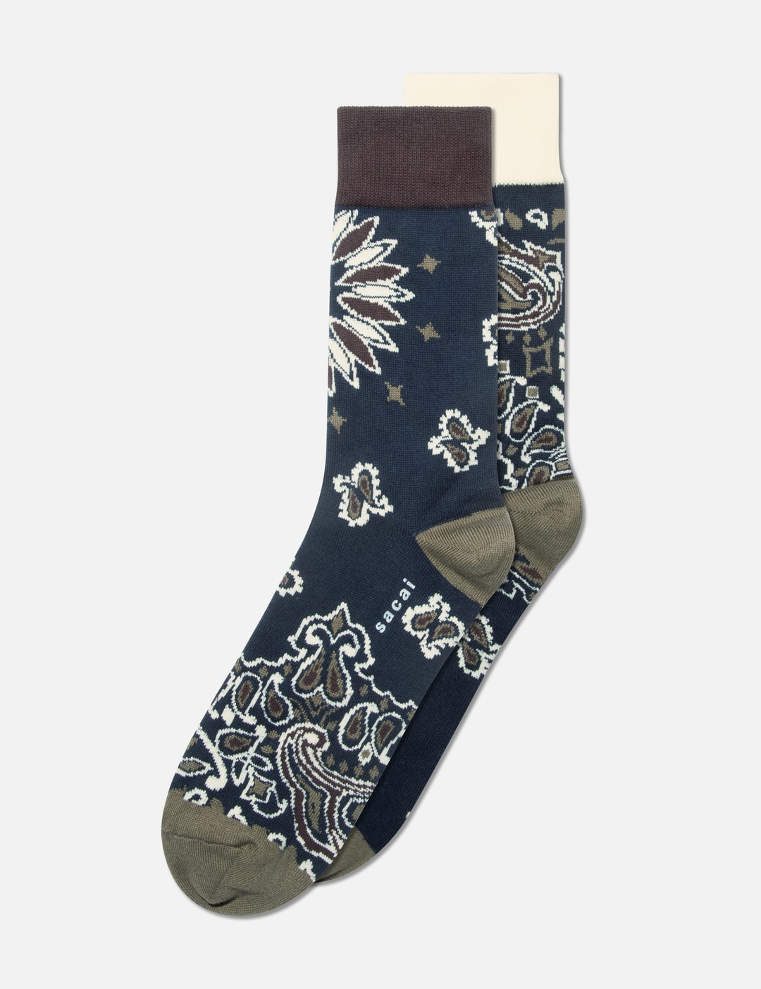 Sacai - Bandana Socks | HBX - Globally Curated Fashion and Lifestyle by ...