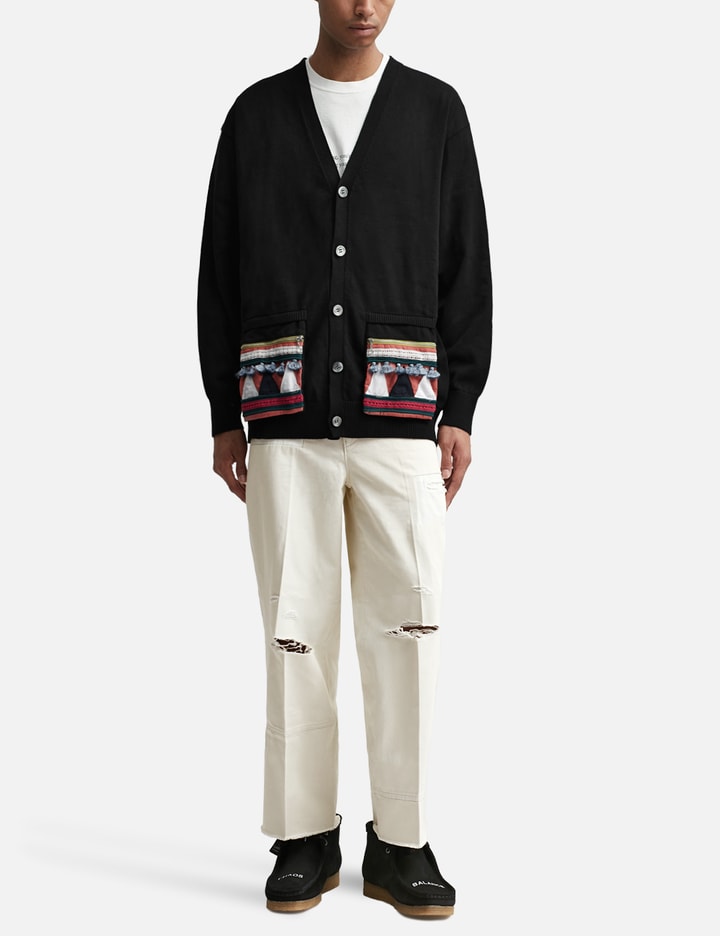 Undercover - Cardigan With Ethnic Pocket | HBX
