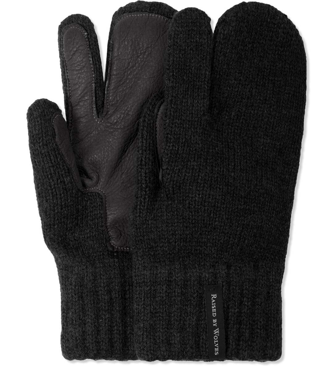 Raised By Wolves - Black Deerskin Palm Gloves | HBX - Globally Curated ...