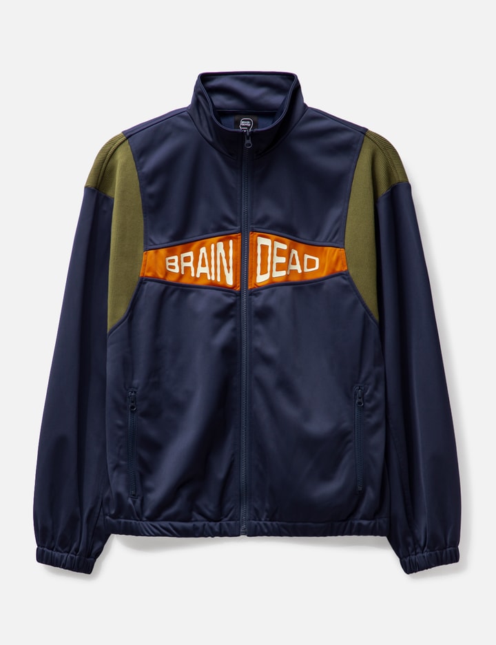 Brain Dead - ALONZO PANELED RIB TRACK JACKET | HBX - Globally Curated ...