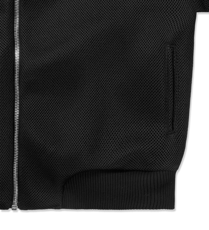 Cast of Vices - Black Spacer Mesh Neo Bomber Jacket | HBX - HYPEBEAST 為 ...