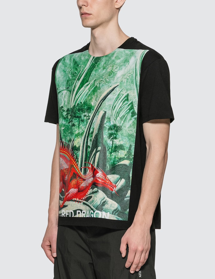 Valentino - Red Dragon T-Shirt | HBX - Globally Curated Fashion and ...