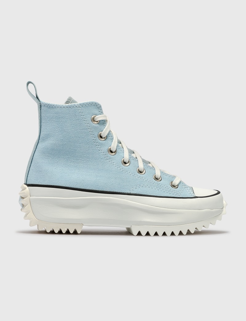 Converse Run Star Hike Hi In Blue | ModeSens