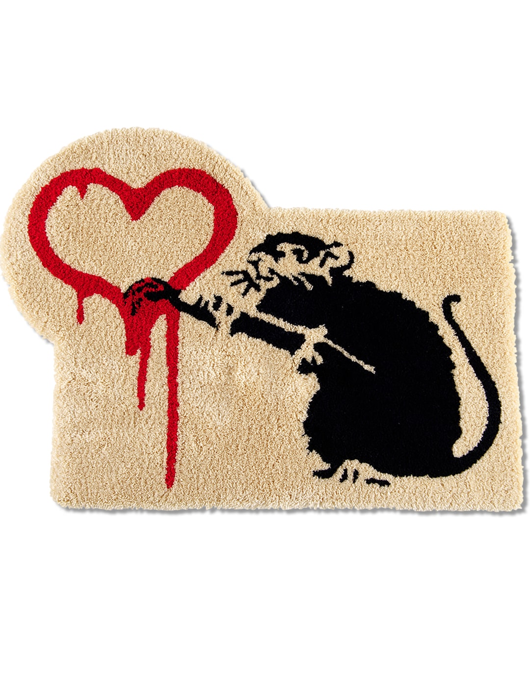 Medicom Toy - Sync.-Brandalism "Love Rat" Mat | HBX - Globally Curated ...