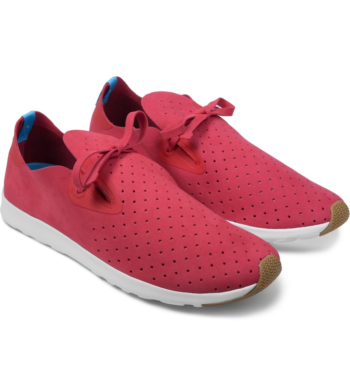 Native - Torch Red/Shell White Apollo Moc Shoes | HBX - Globally ...