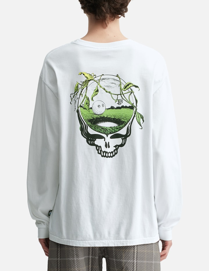 Malbon Golf Grateful Dead Gorse T-Shirt - Relaxed cotton long-sleeve ...