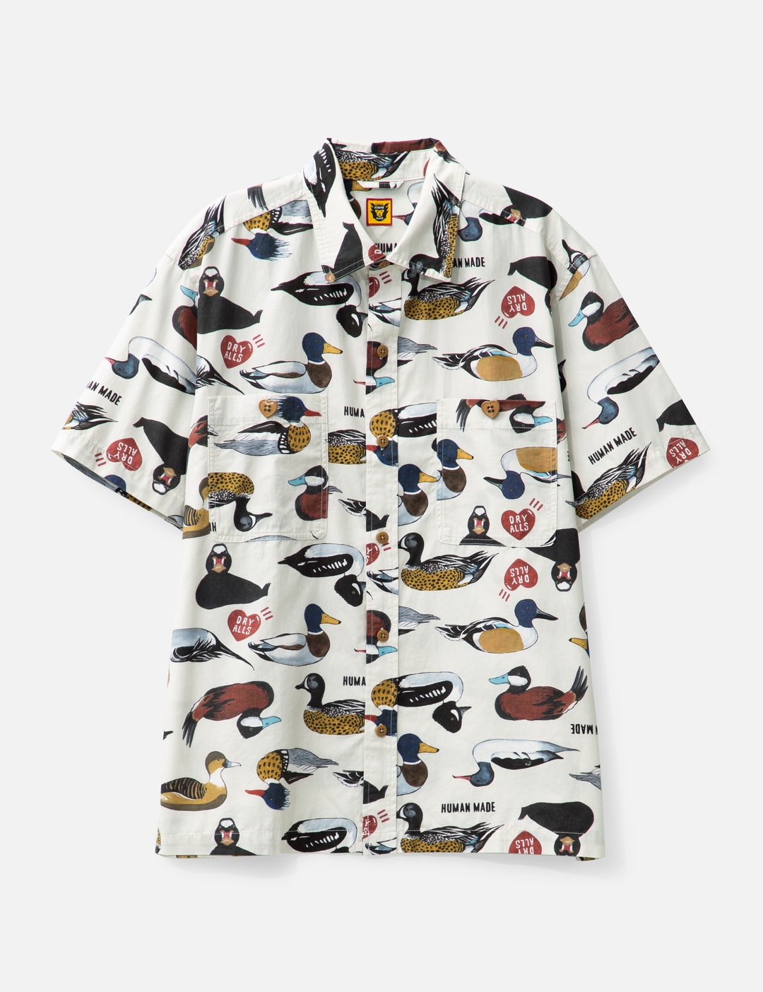 Human Made - Duck Short Sleeve Shirt | HBX - Globally Curated Fashion ...