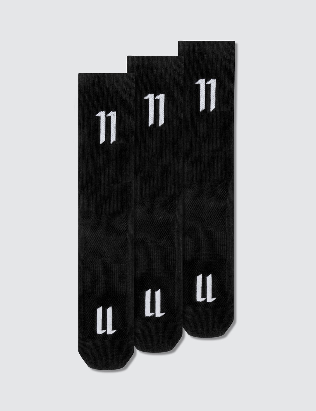 11 By Boris Bidjan Saberi - Black Socks | HBX