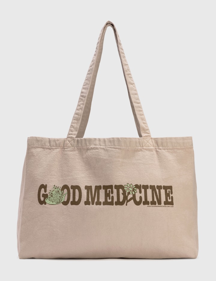 Good Morning Tapes - Good Medicine Canvas Tote Bag | HBX