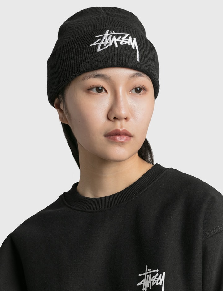 Stüssy - Big Stock Cuff Beanie | HBX - Globally Curated Fashion and ...