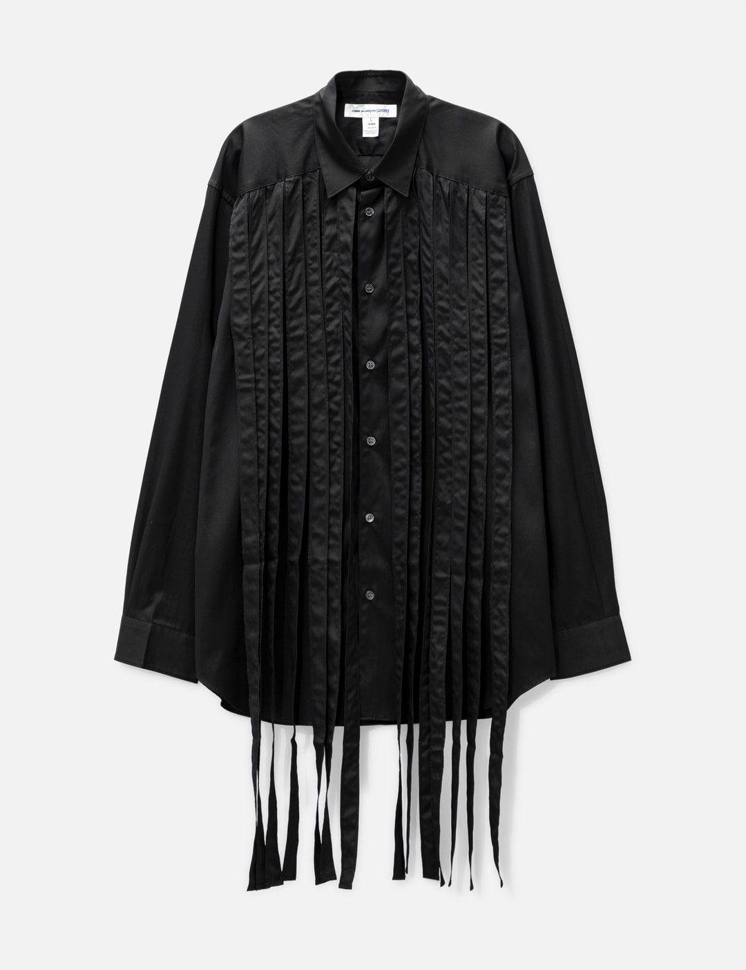 CDG Shirt - Pleated Panel Shirt | HBX