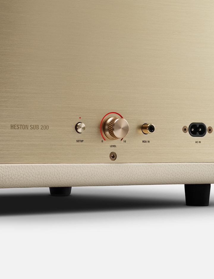 Marshall HESTON SUB 200 - Compact cream wireless subwoofer, 236W peak ...