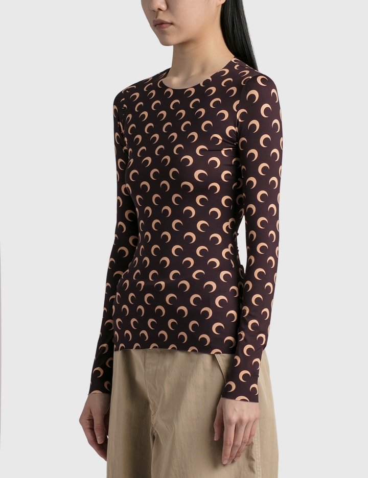 Marine Serre - SECOND SKIN MOON TOP | HBX - Globally Curated Fashion ...