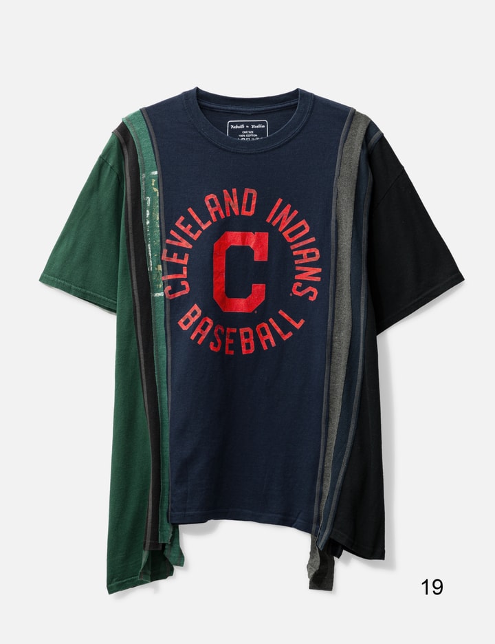 Needles - 7 Cuts Wide T-shirt - College | HBX - Globally Curated ...