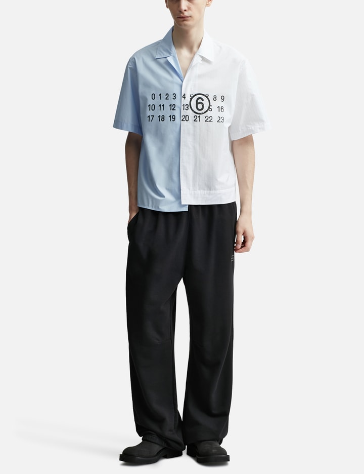 MM6 Maison Margiela - Spliced Numbers Shirt | HBX - Globally Curated ...