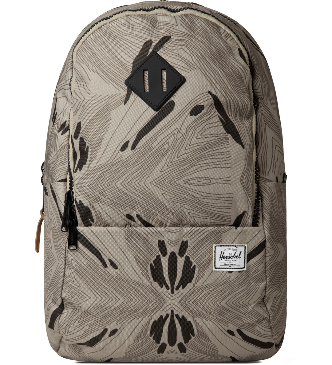 Herschel Supply Co. - Geo/Black/Black Rubber Nelson Backpack | HBX ...