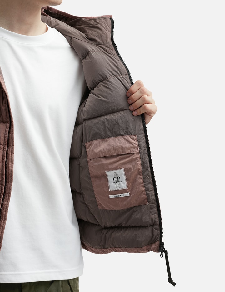 C.P. Company - Eco-Chrome R Hooded Down Goggle Jacket | HBX - Globally ...